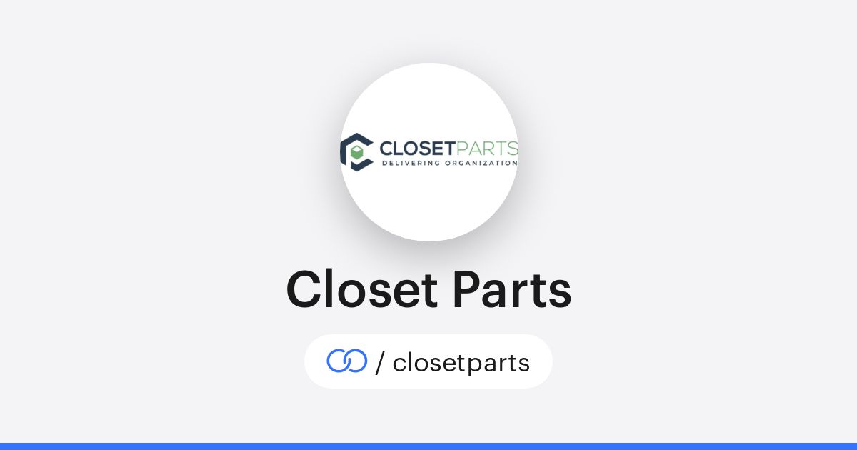 Closet Parts (/closetparts) · solo.to