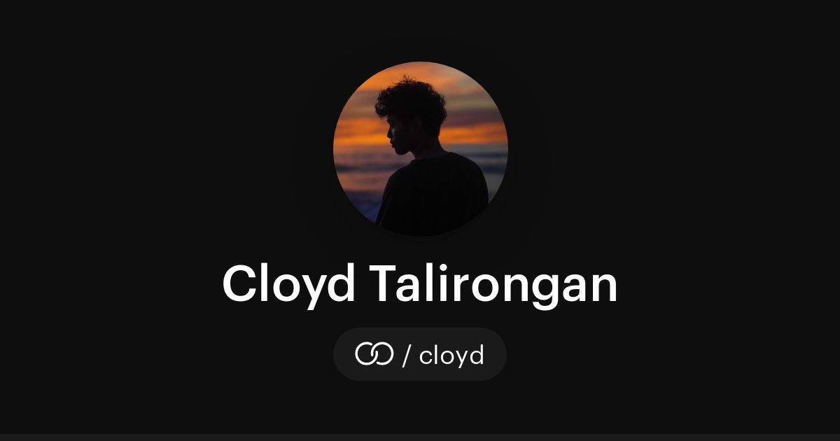 Cloyd Talirongan (/cloyd) · solo.to