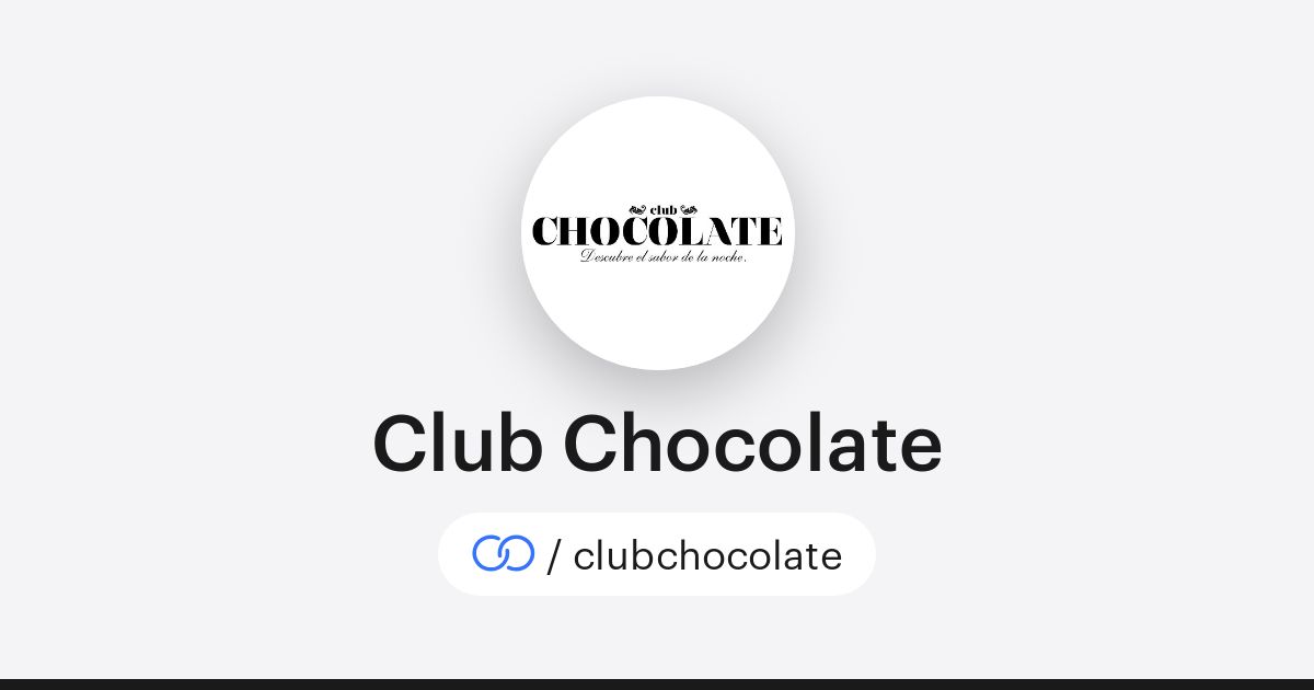 Club Chocolate (/clubchocolate) · solo.to