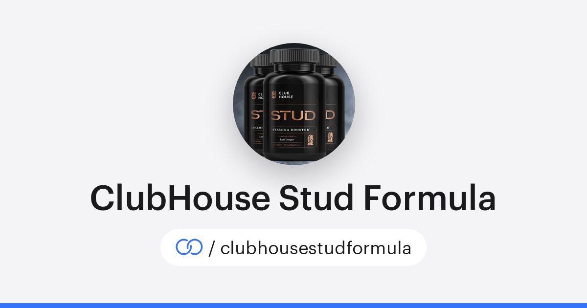 ClubHouse Stud Formula (/clubhousestudformula) · solo.to