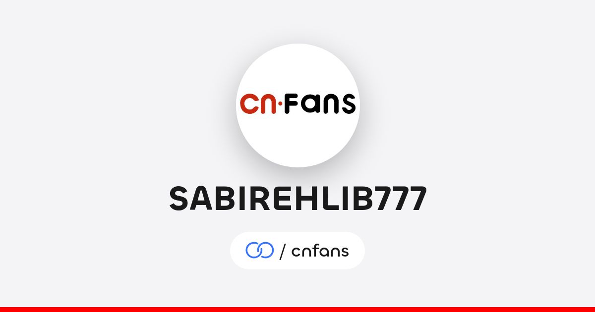 SABIREHLIB777 (/cnfans) · solo.to