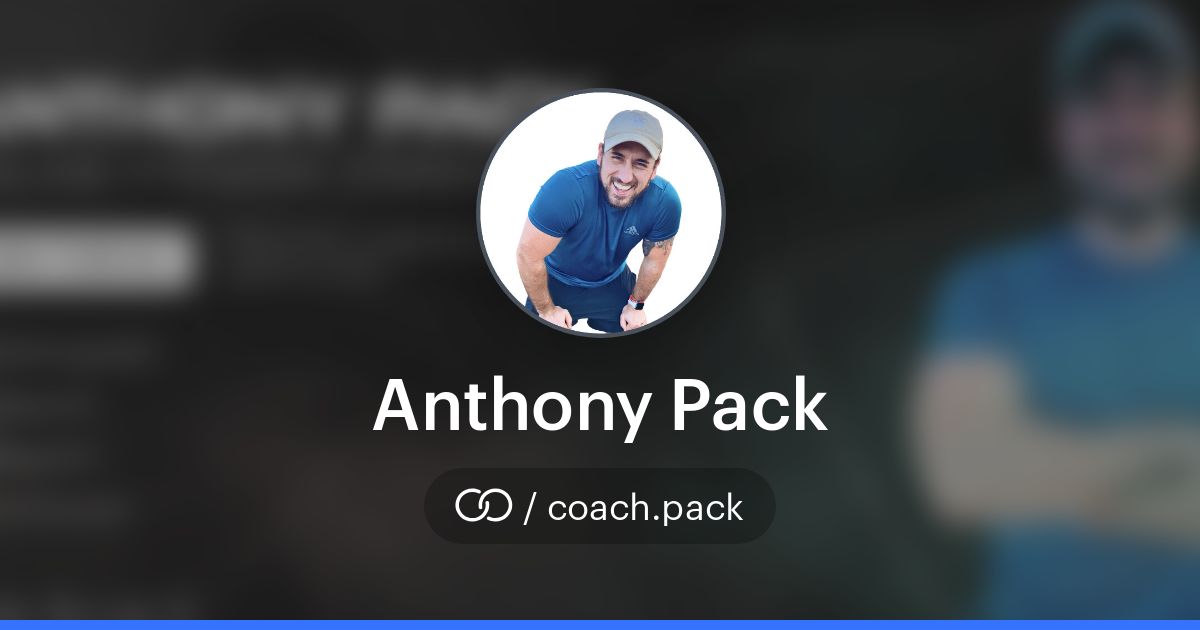 Anthony Pack (/coach.pack) · solo.to