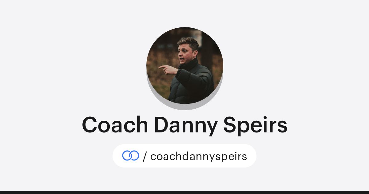 Coach Danny Speirs (/coachdannyspeirs) · solo.to