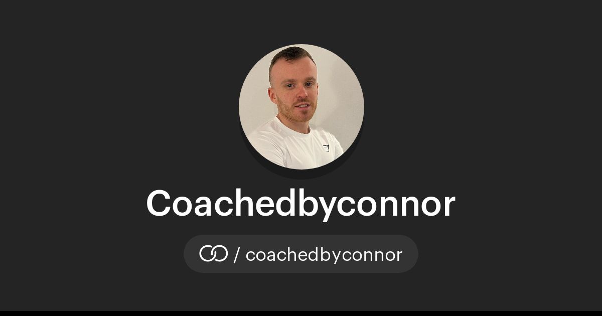 Coachedbyconnor · solo.to