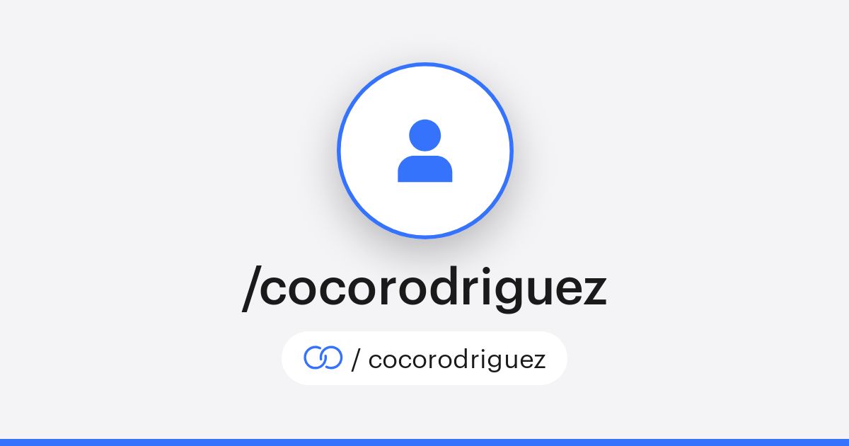/cocorodriguez · solo.to