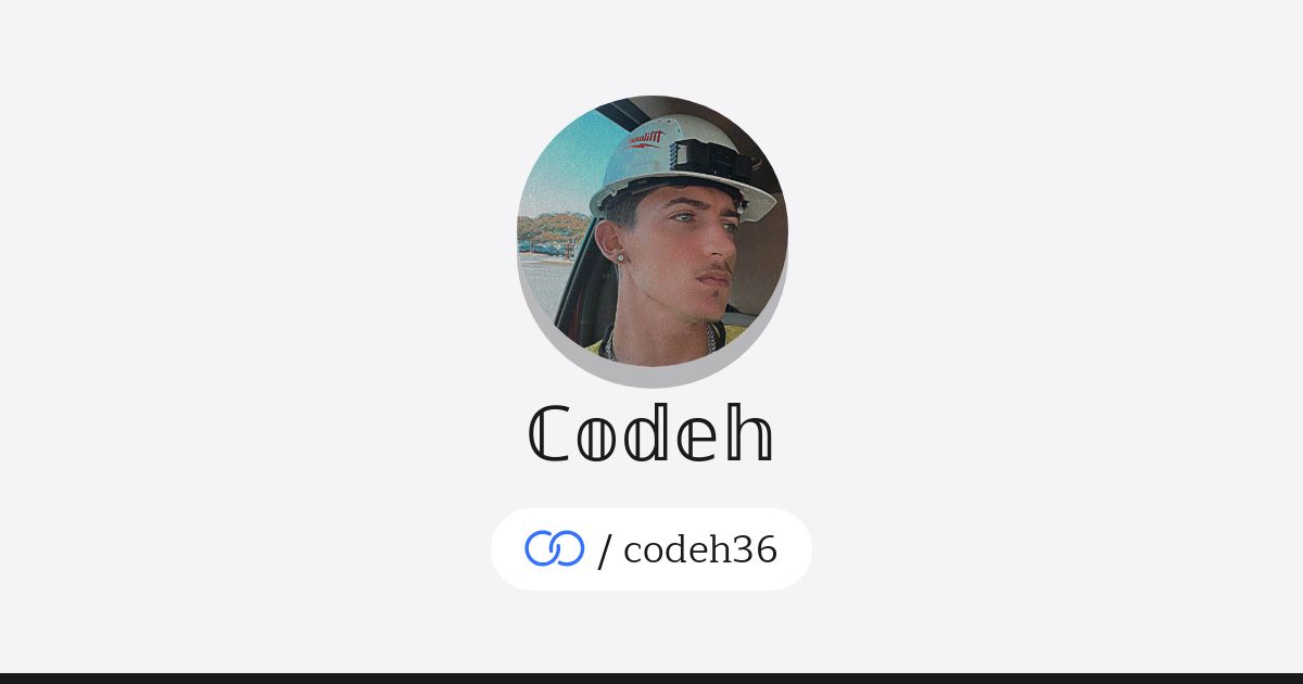 ℂ𝕠𝕕𝕖𝕙 (/codeh36) · solo.to