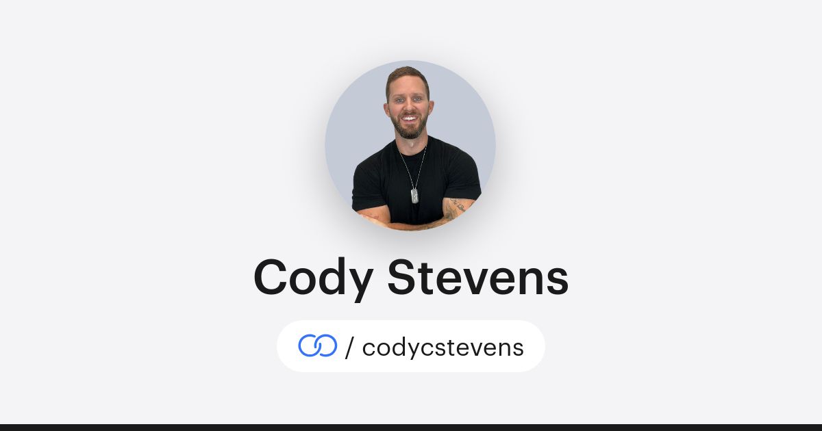 Cody Stevens (/codycstevens) · solo.to