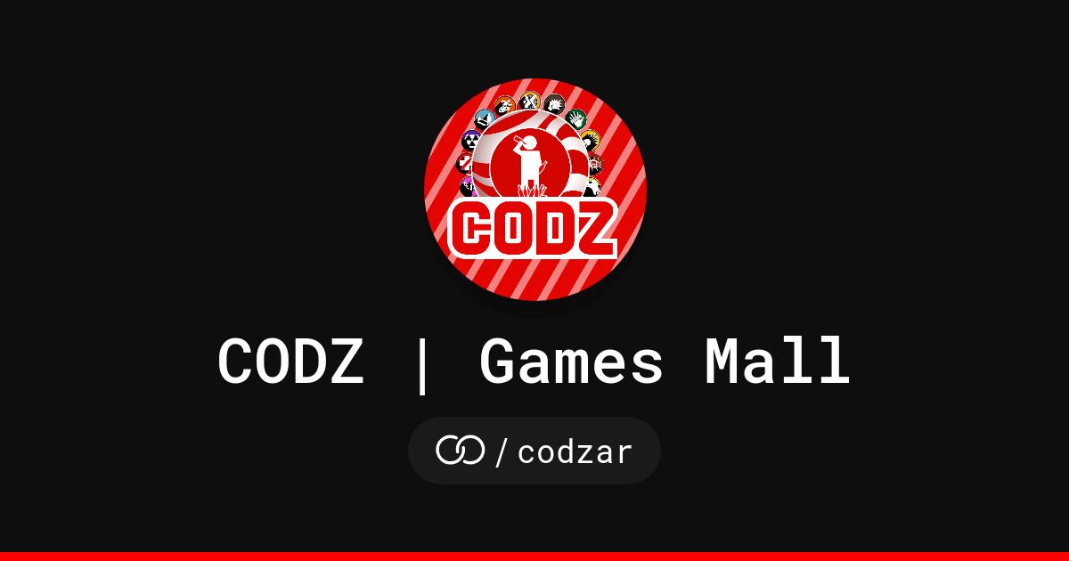 CODZ | Games Mall (/codzar) · solo.to