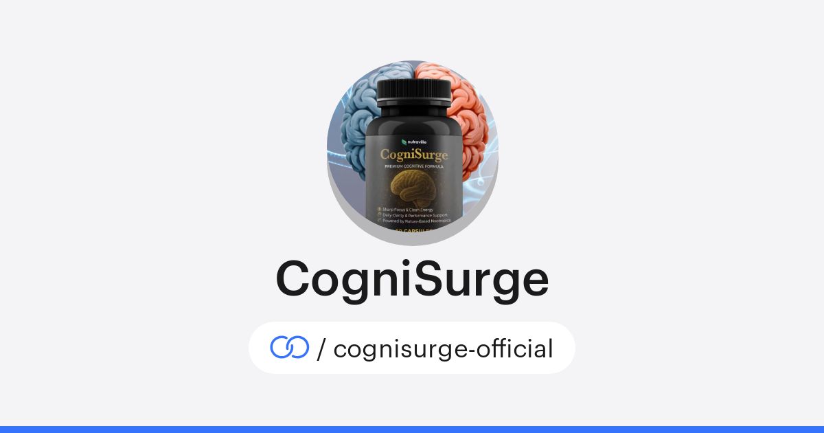 CogniSurge (/cognisurge-official) · solo.to
