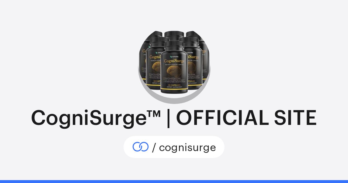 CogniSurge™ | OFFICIAL SITE (/cognisurge) · solo.to
