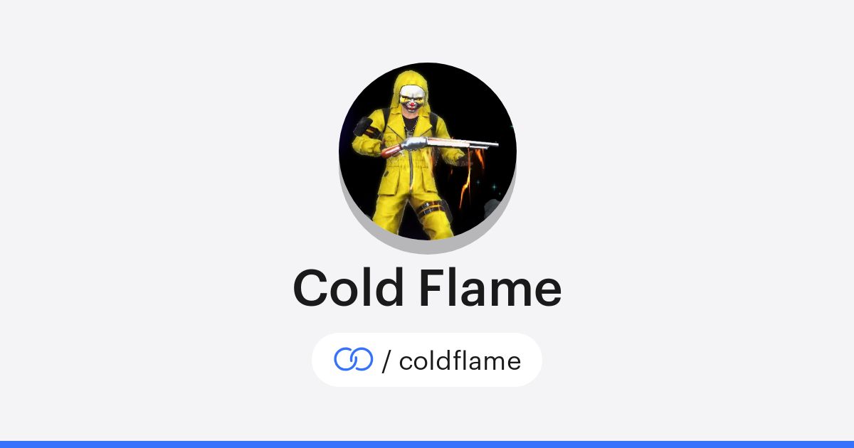 Cold Flame (/coldflame) · solo.to