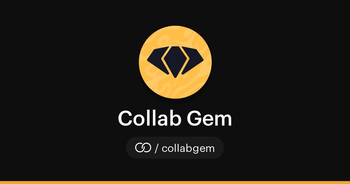 Collab Gem (/collabgem) · solo.to
