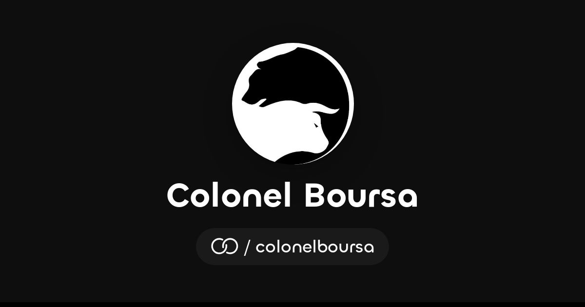 Colonel Boursa (/colonelboursa) · solo.to