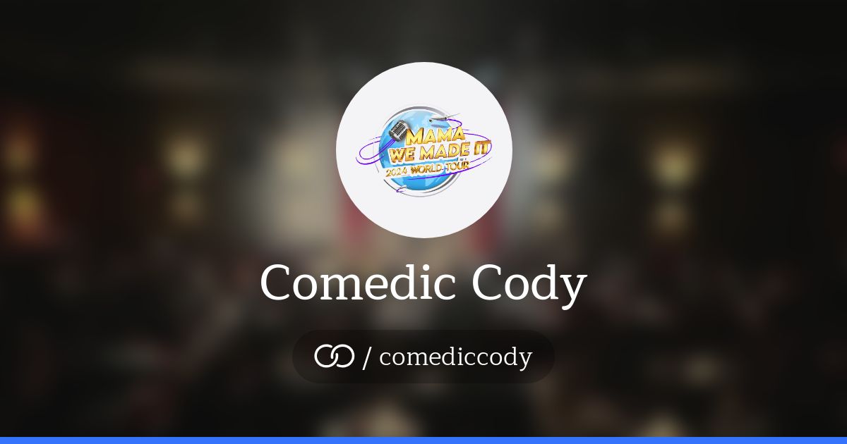Comedic Cody (/comediccody) · solo.to