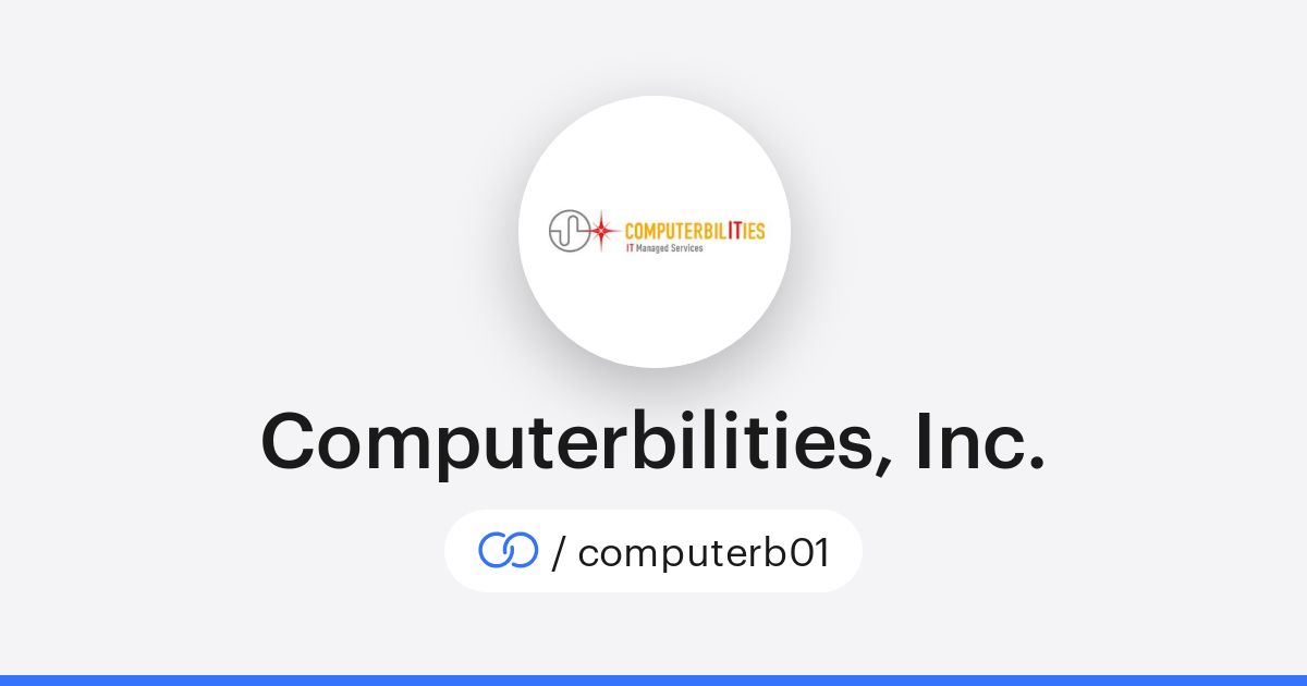 Computerbilities, Inc. (/computerb01) · solo.to