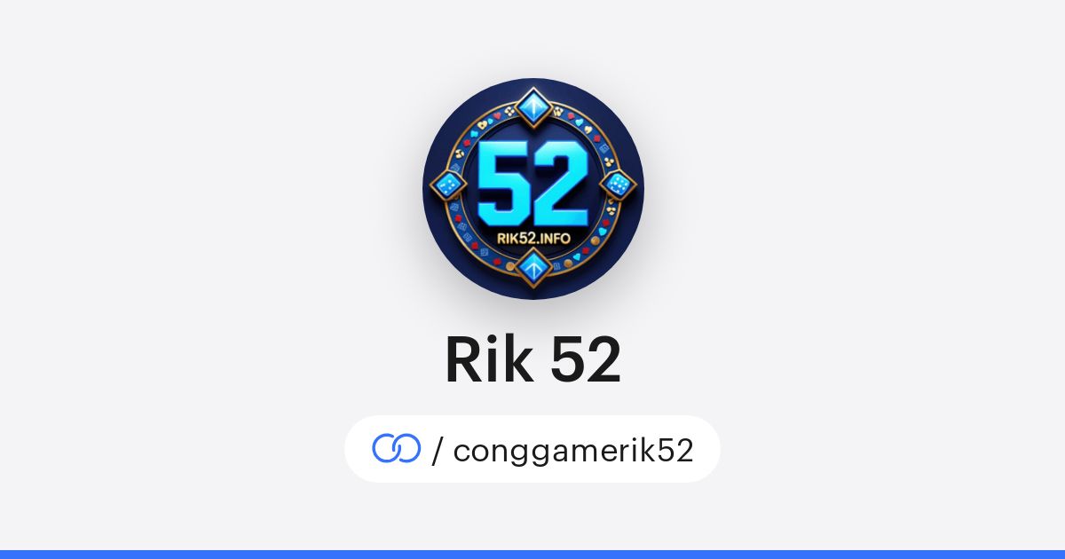 Rik 52 (/conggamerik52) · solo.to