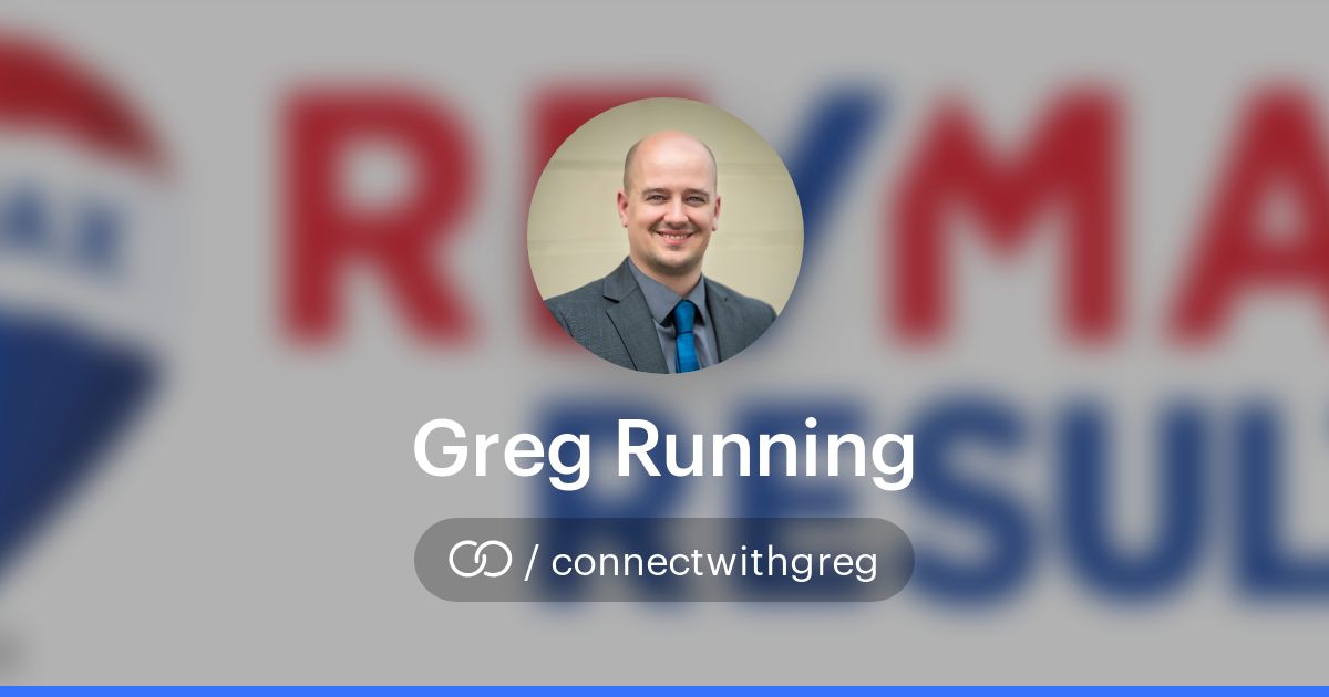 Greg Running (/connectwithgreg) · solo.to