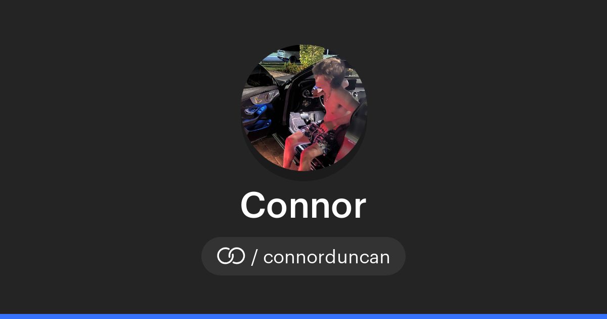 Connor (/connorduncan) · solo.to