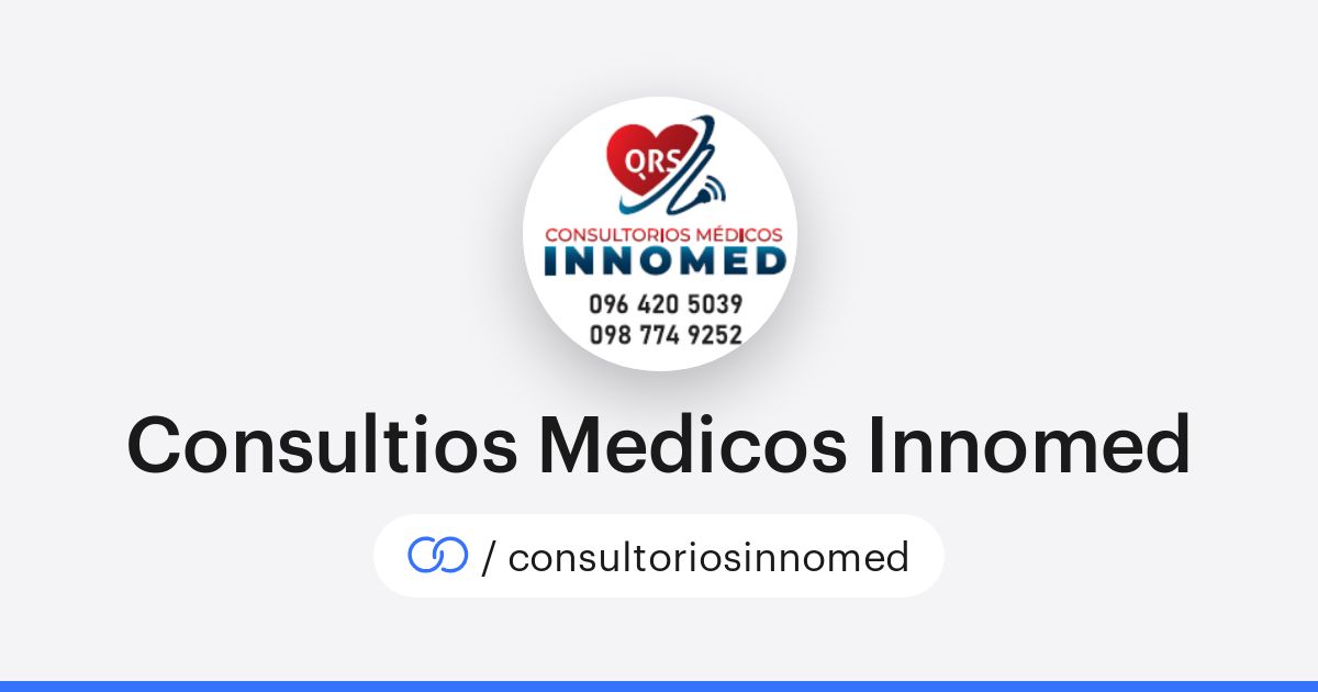 Consultios Medicos Innomed (/consultoriosinnomed) · solo.to