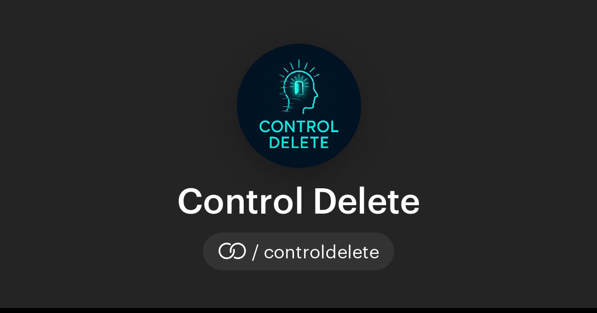 Control Delete (/controldelete) · solo.to