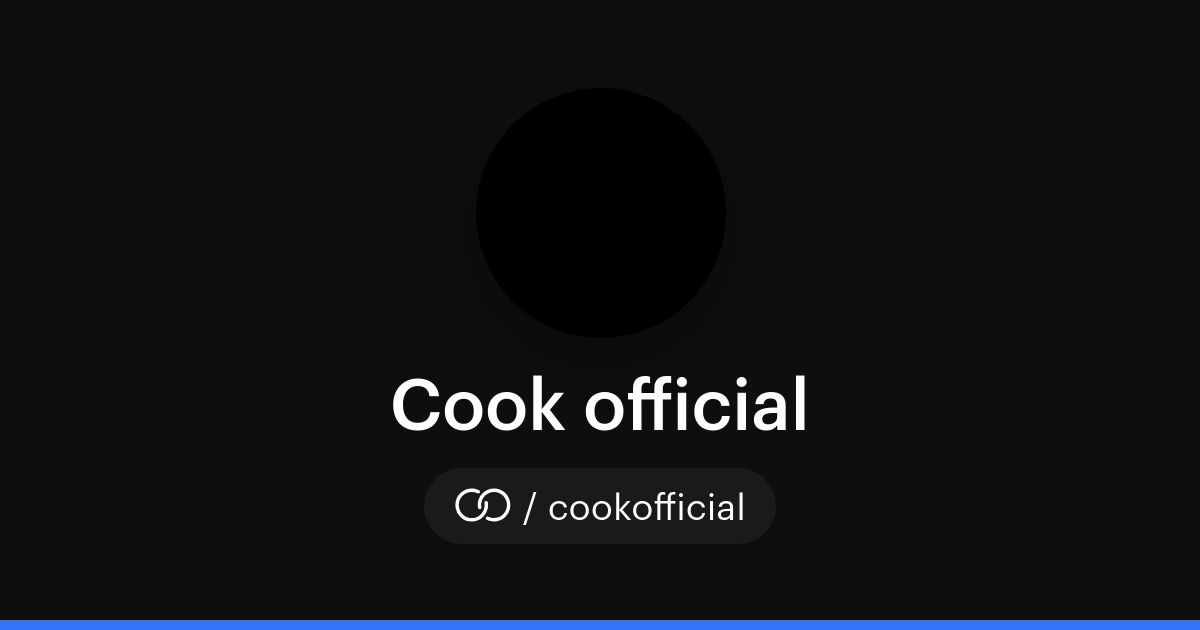 Cook official (/cookofficial) · solo.to