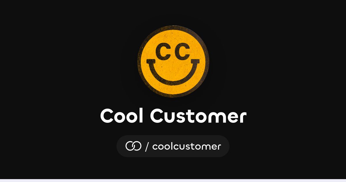 Cool Customer (/coolcustomer) · solo.to