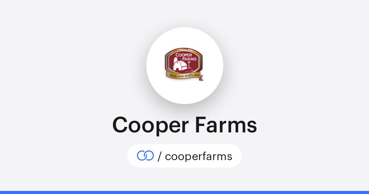 Cooper Farms (/cooperfarms) · solo.to