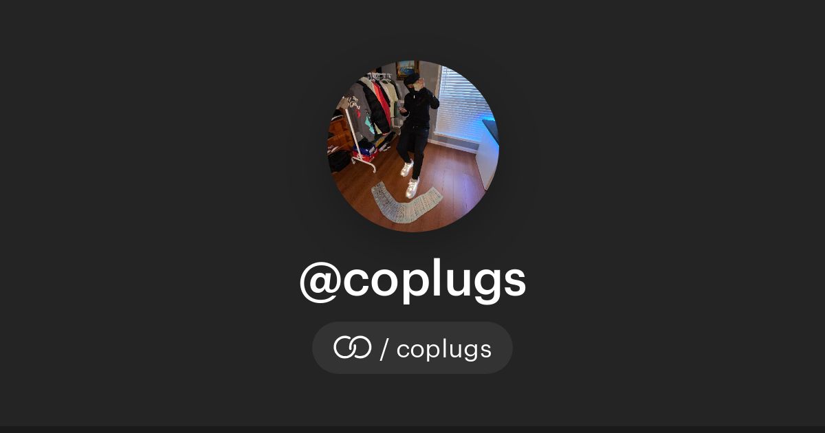 @coplugs (/coplugs) · solo.to