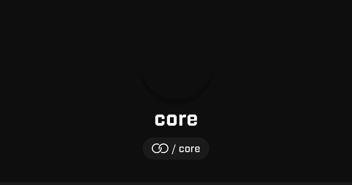 core · solo.to