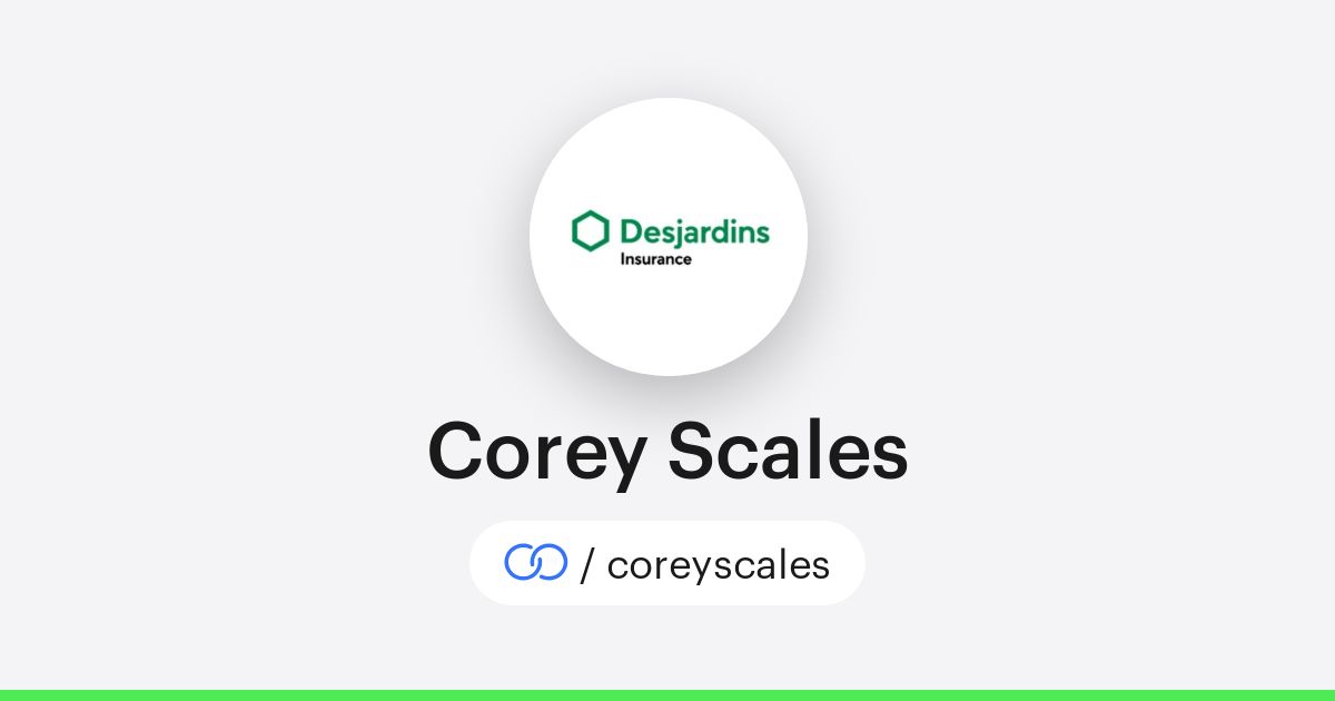 Corey Scales (/coreyscales) · solo.to