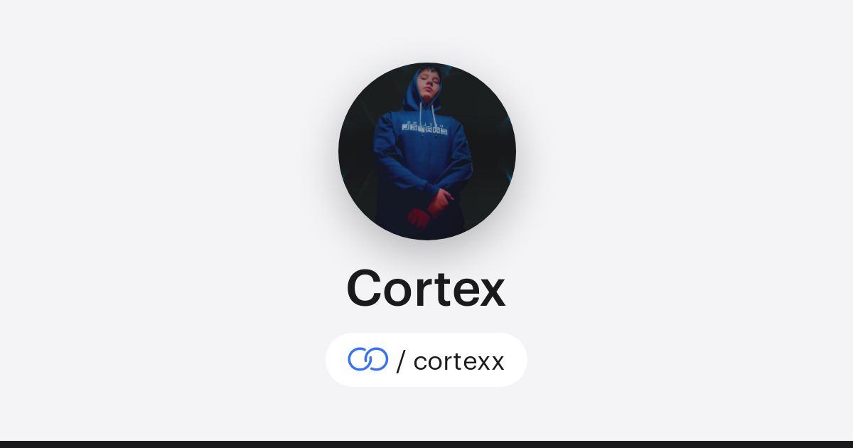 Cortex (/cortexx) · solo.to