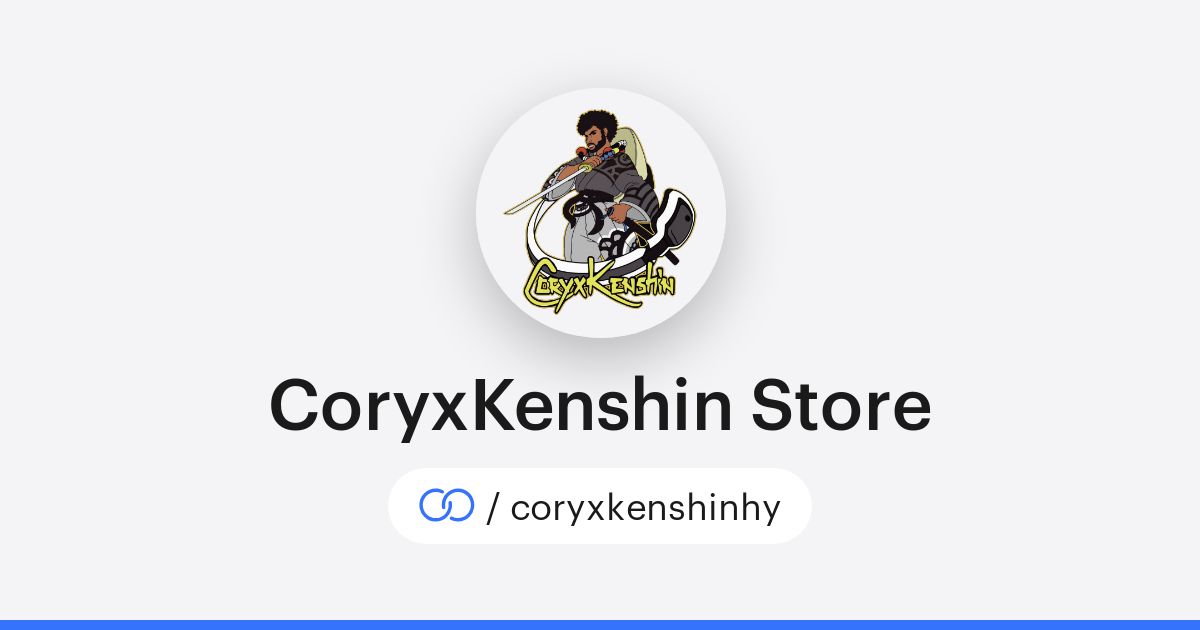 CoryxKenshin Store (/coryxkenshinhy) · solo.to