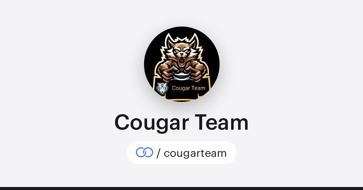 Cougar Team (/cougarteam) · solo.to