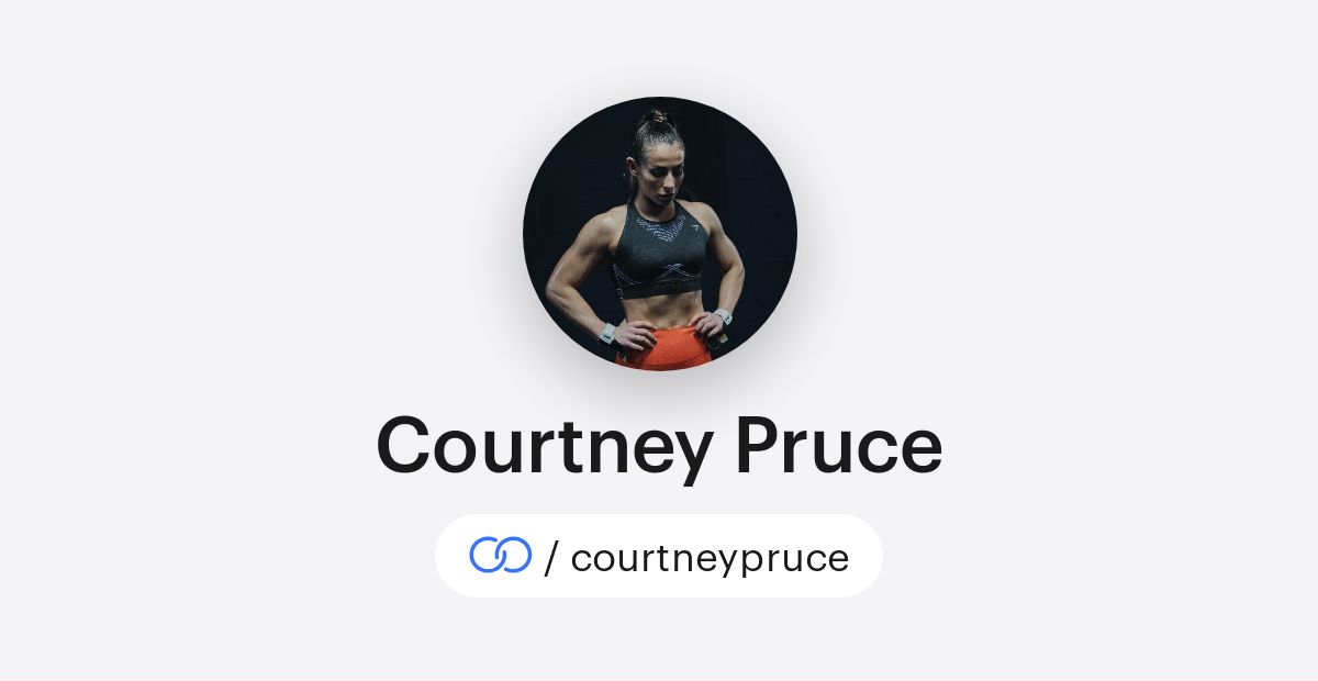 Courtney Pruce (/courtneypruce) · solo.to