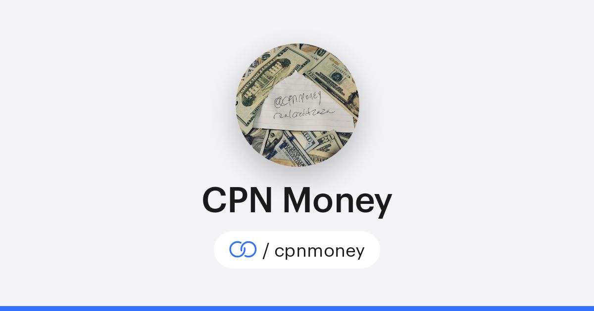 CPN Money (/cpnmoney) · solo.to
