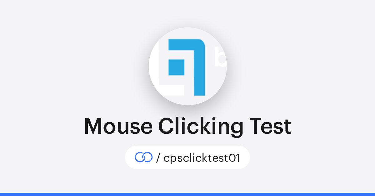 Mouse Clicking Test (/cpsclicktest01) · solo.to