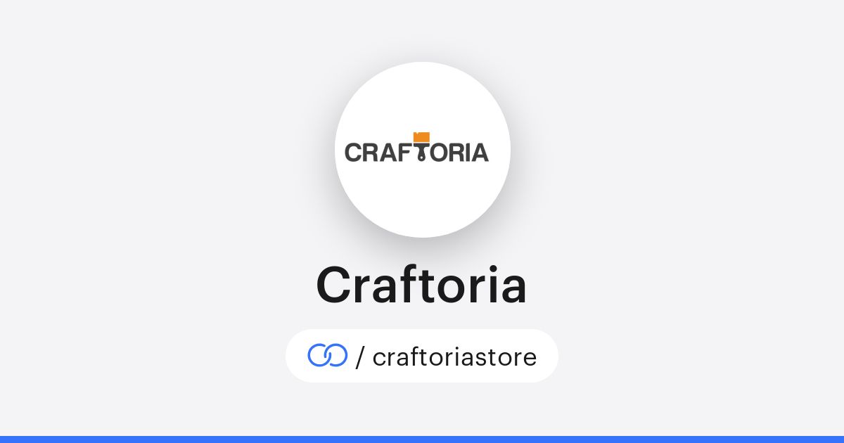 Craftoria (/craftoriastore) · solo.to