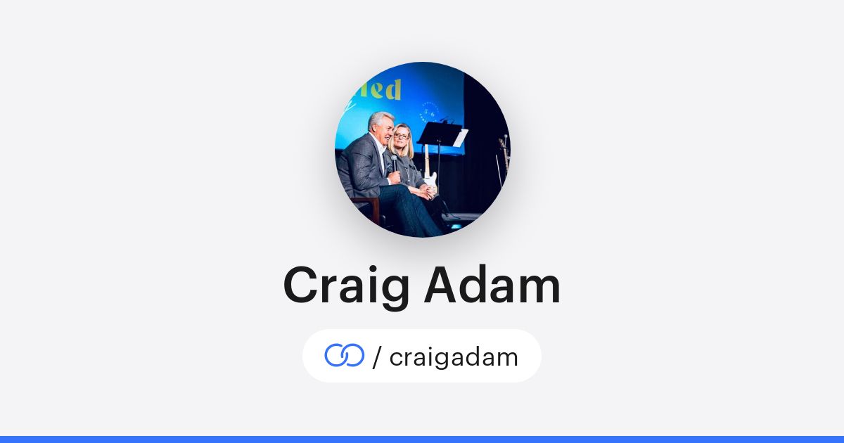 Craig Adam (/craigadam) · solo.to