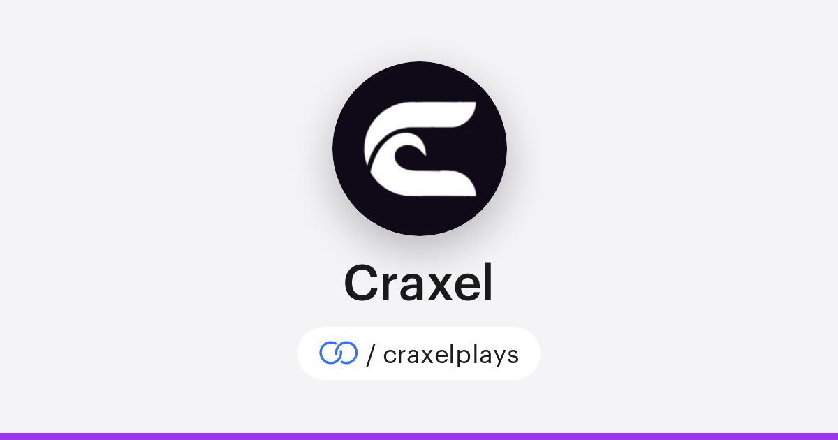 Craxel (/craxelplays) · solo.to