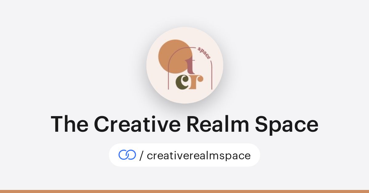 The Creative Realm Space (/creativerealmspace) · solo.to