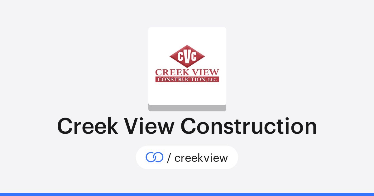 Creek View Construction (/creekview) · solo.to