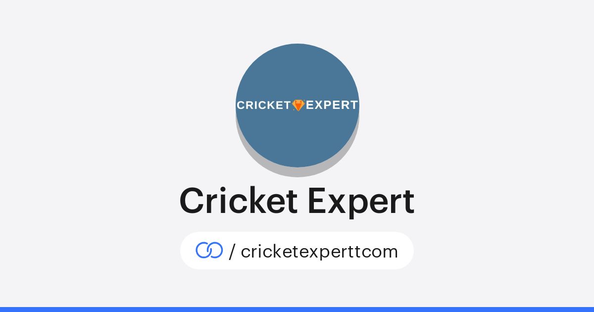 Cricket Expert (/cricketexperttcom) · solo.to