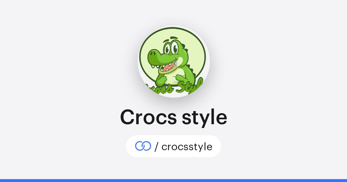 Crocs style (/crocsstyle) · solo.to