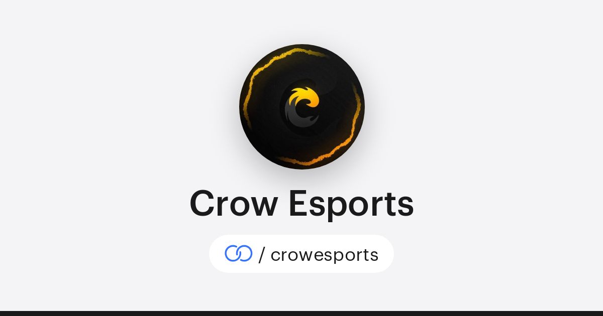 Crow Esports (/crowesports) · solo.to