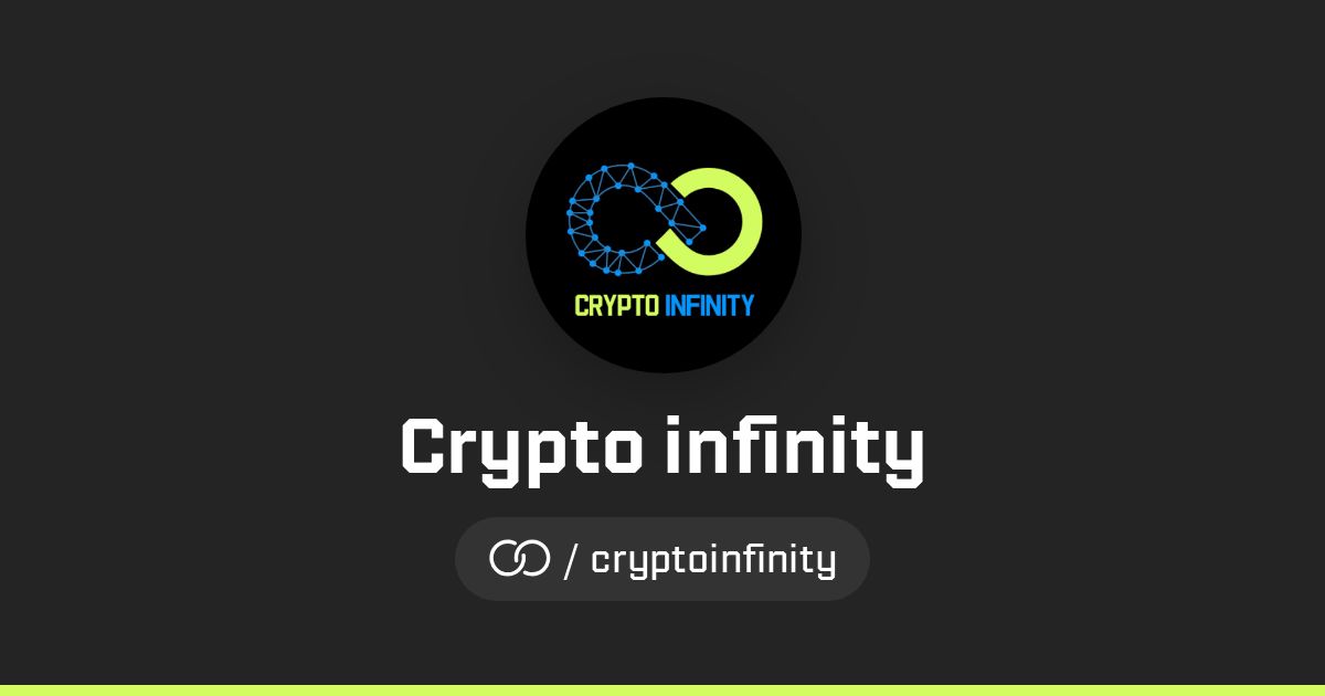 Crypto infinity (/cryptoinfinity) · solo.to
