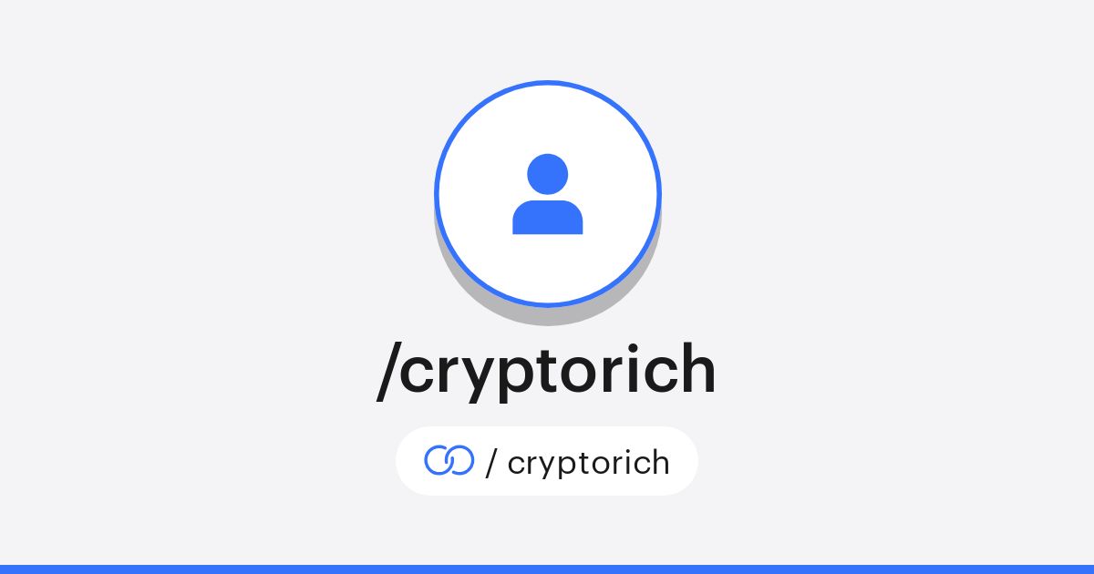 /cryptorich · solo.to