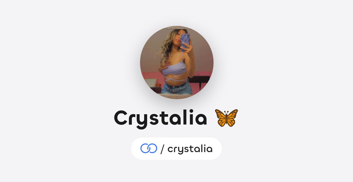 Crystalia 🦋 (/crystalia) · solo.to