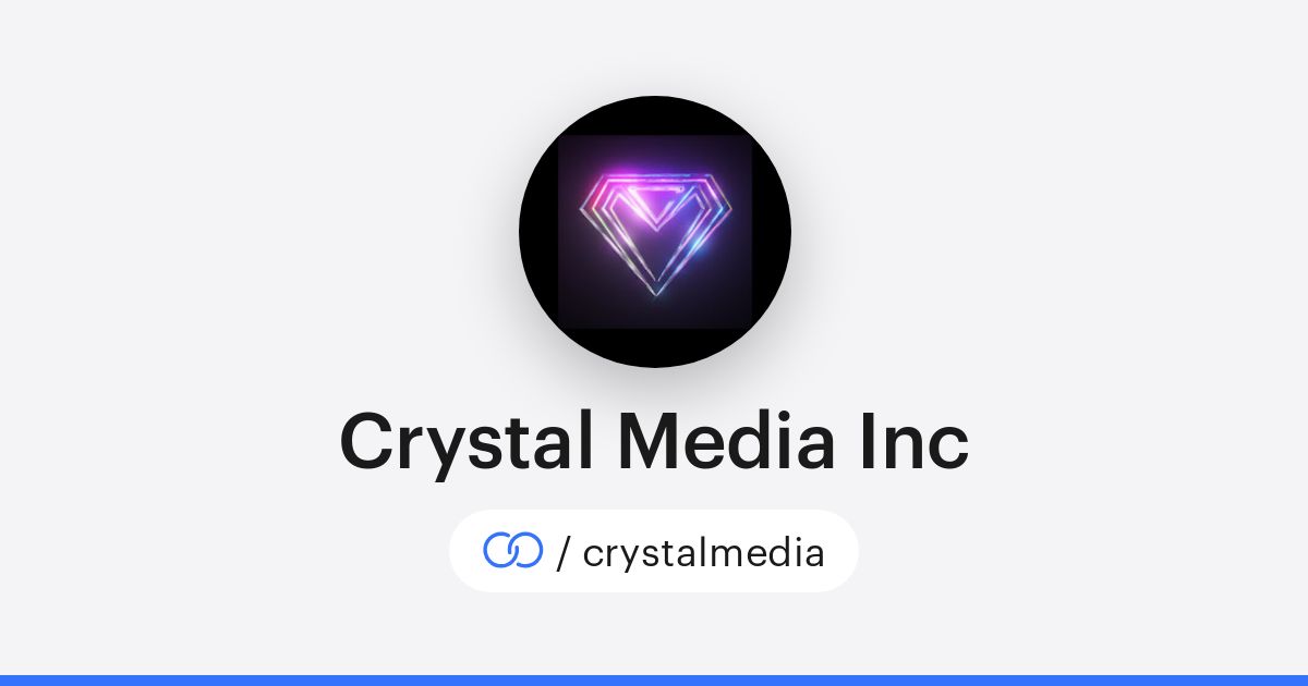 Crystal Media Inc (/crystalmedia) · solo.to