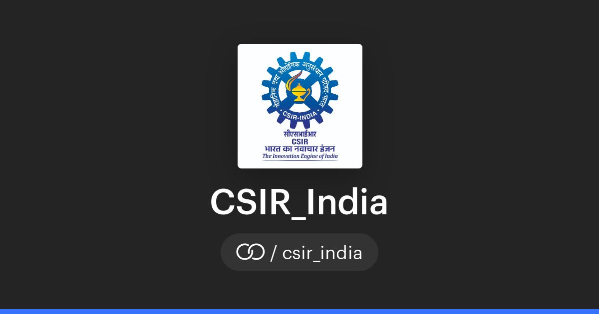 CSIR_India · solo.to