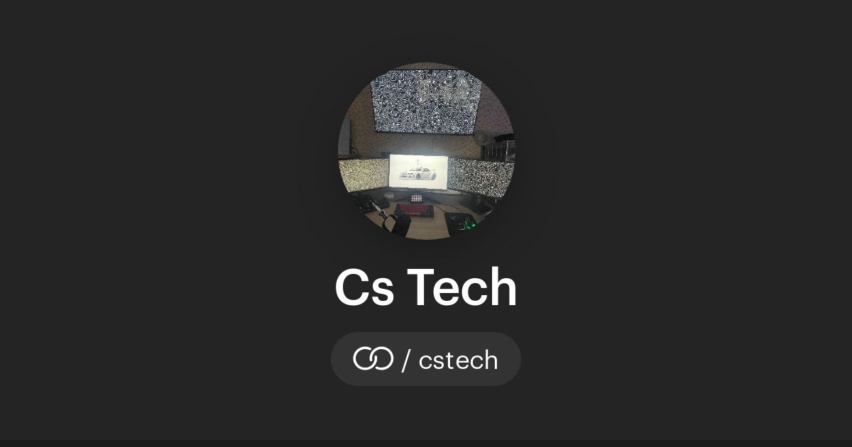 Cs Tech (/cstech) · solo.to